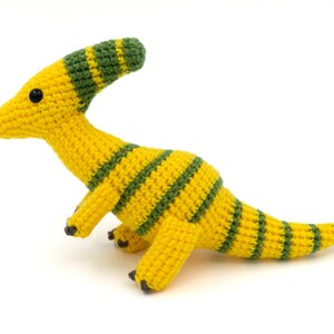CROCHET PATTERN Amigurumi Parasaurolophus Dinosaur by Mevvsan [PDF ...