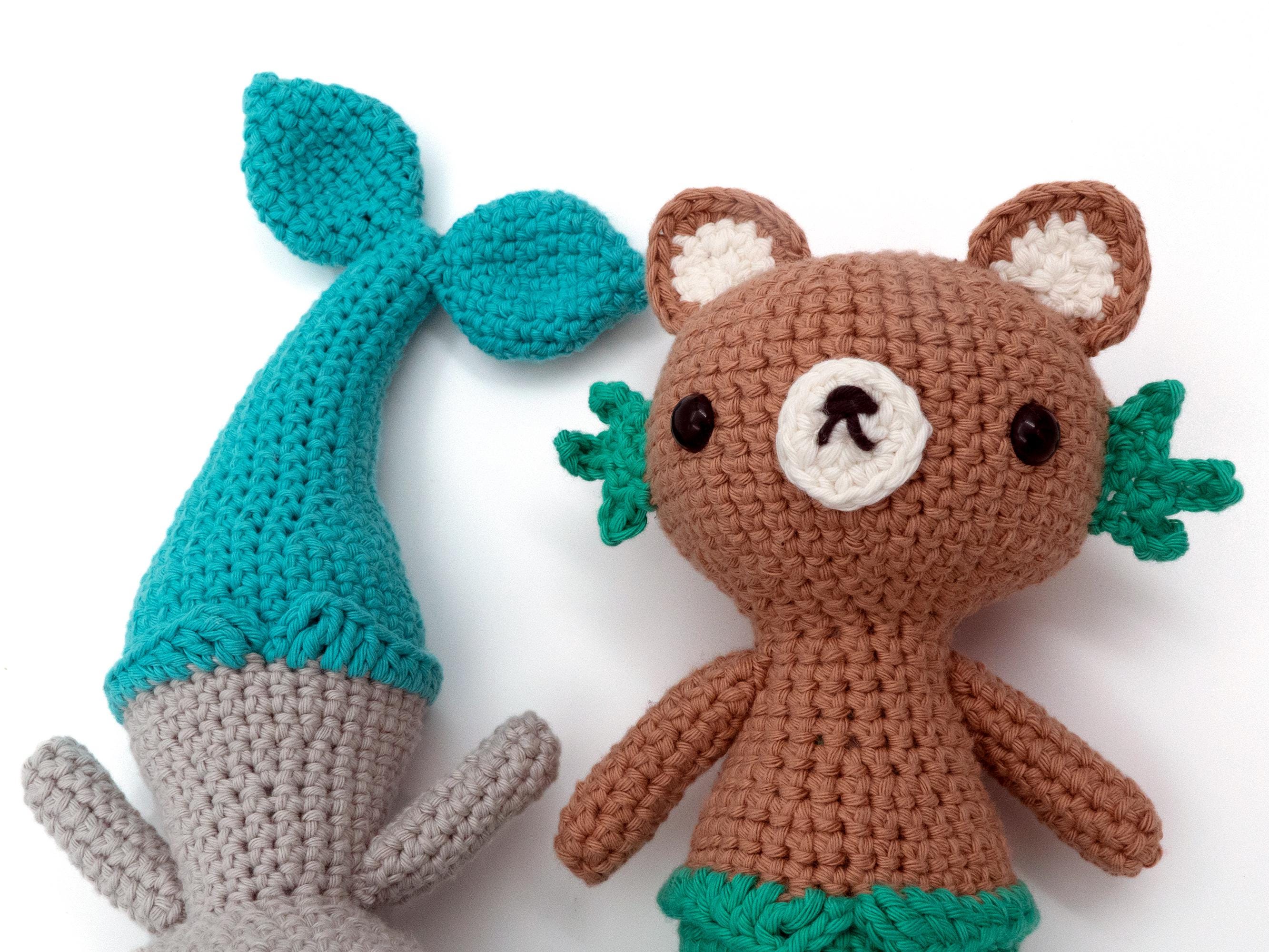 CROCHET PATTERN Mercat, Purrmaid, Merkitty, or Mermaid Cat by Mevvsan ...