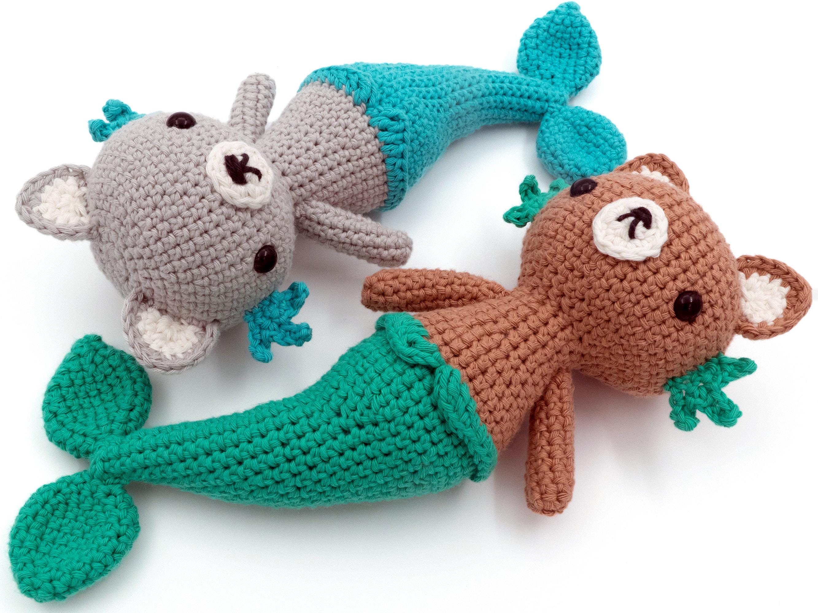 CROCHET PATTERN Mercat, Purrmaid, Merkitty, or Mermaid Cat by Mevvsan ...