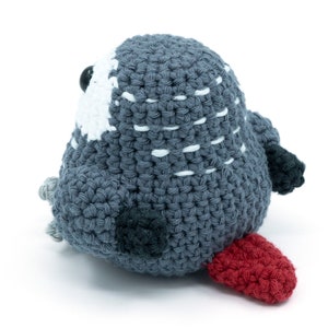 CROCHET PATTERN Amigurumi African Grey Parrot by Mevvsan [PDF Instant ...