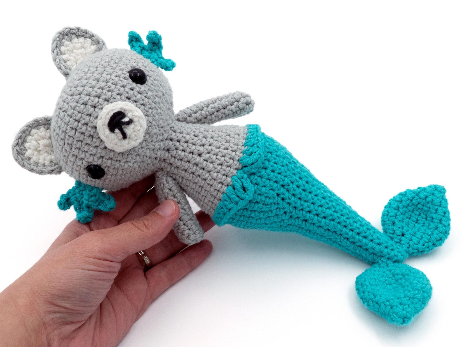 CROCHET PATTERN Mercat, Purrmaid, Merkitty, or Mermaid Cat by Mevvsan ...
