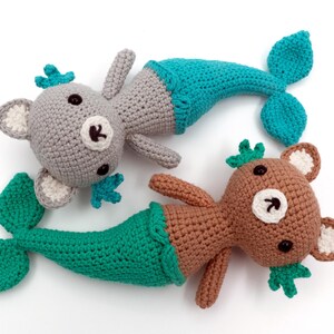 CROCHET PATTERN Mercat, Purrmaid, Merkitty, or Mermaid Cat by Mevvsan ...