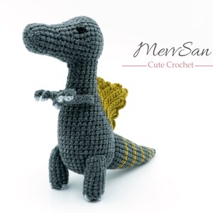 CROCHET PATTERN Amigurumi Spinosaurus Dinosaur by Mevvsan - Etsy