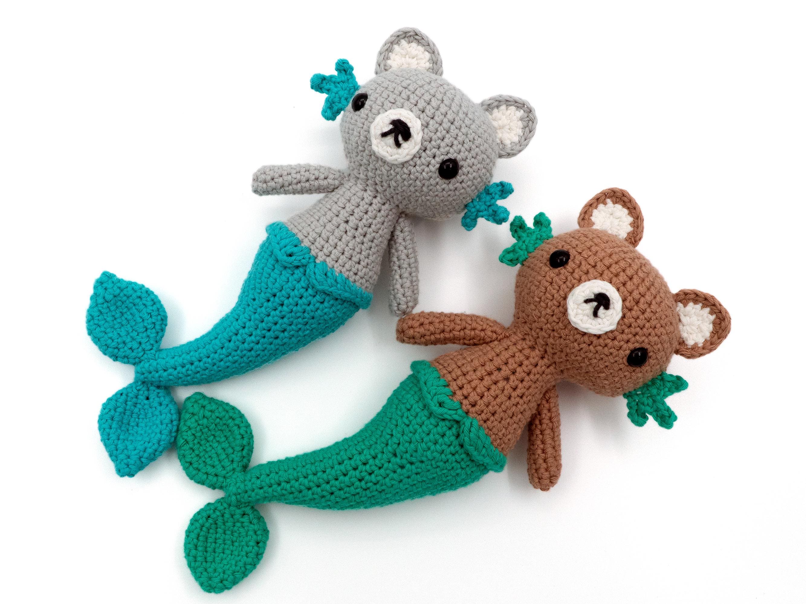 CROCHET PATTERN Mercat, Purrmaid, Merkitty, or Mermaid Cat by Mevvsan ...