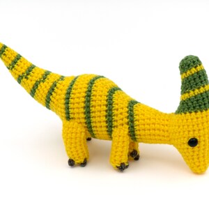 CROCHET PATTERN Amigurumi Parasaurolophus Dinosaur by Mevvsan [PDF ...