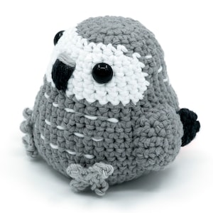 CROCHET PATTERN Amigurumi African Grey Parrot by Mevvsan [PDF Instant ...