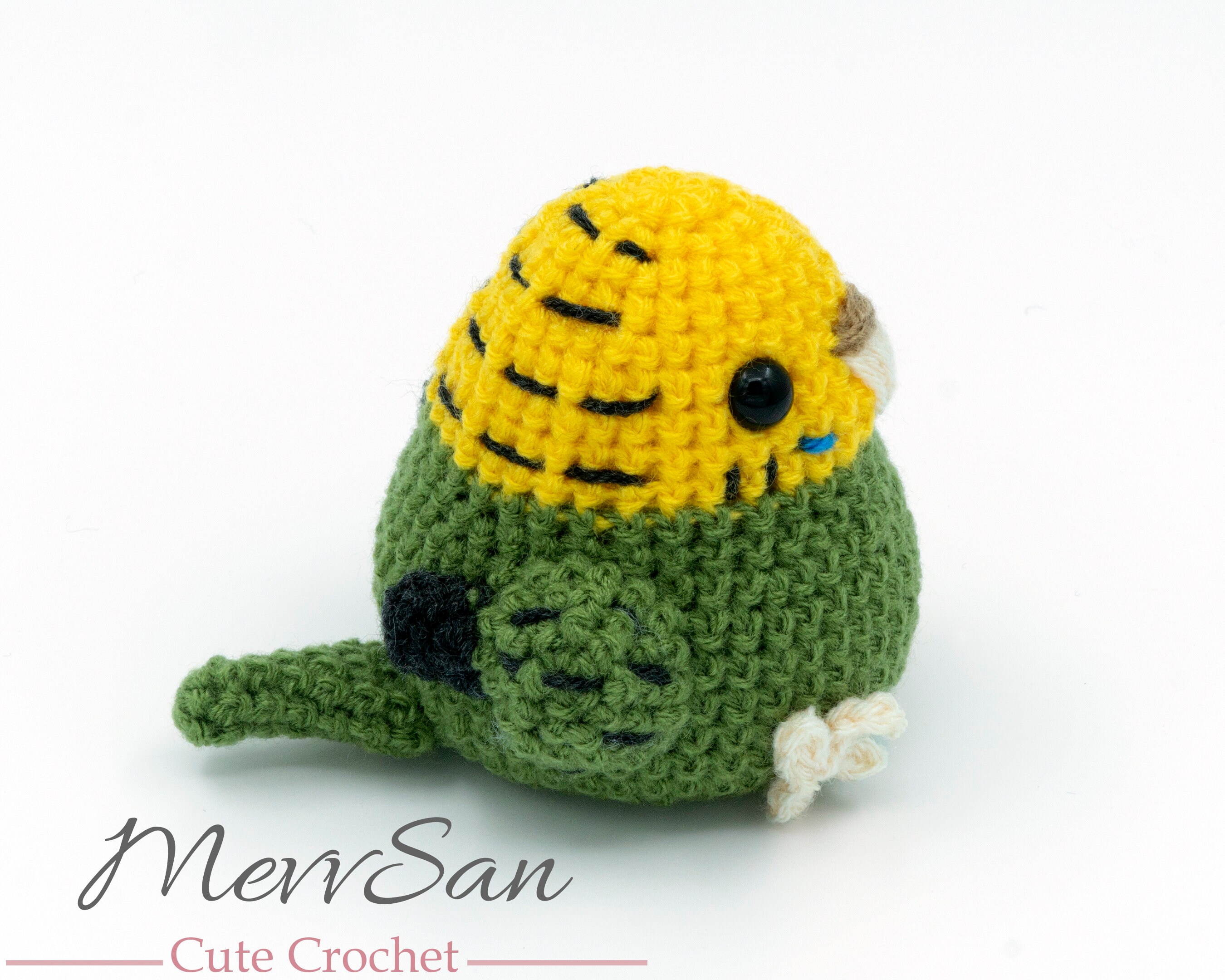 Crochet PATTERN PDF Amigurumi Budgerigar Parrot Crochet - Etsy Canada