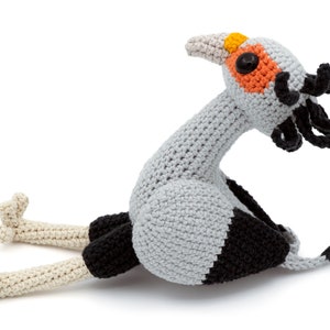 CROCHET PATTERN Amigurumi Secretary Bird by Mevvsan [PDF Instant ...