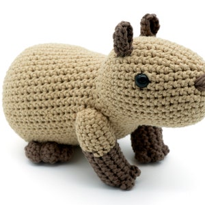 CROCHET PATTERN Amigurumi Capybara Plush by Mevvsan [PDF Instant ...