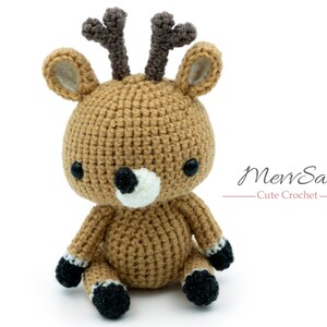 CROCHET PATTERN Amigurumi Woodland Critter Deer by Mevvsan - Etsy