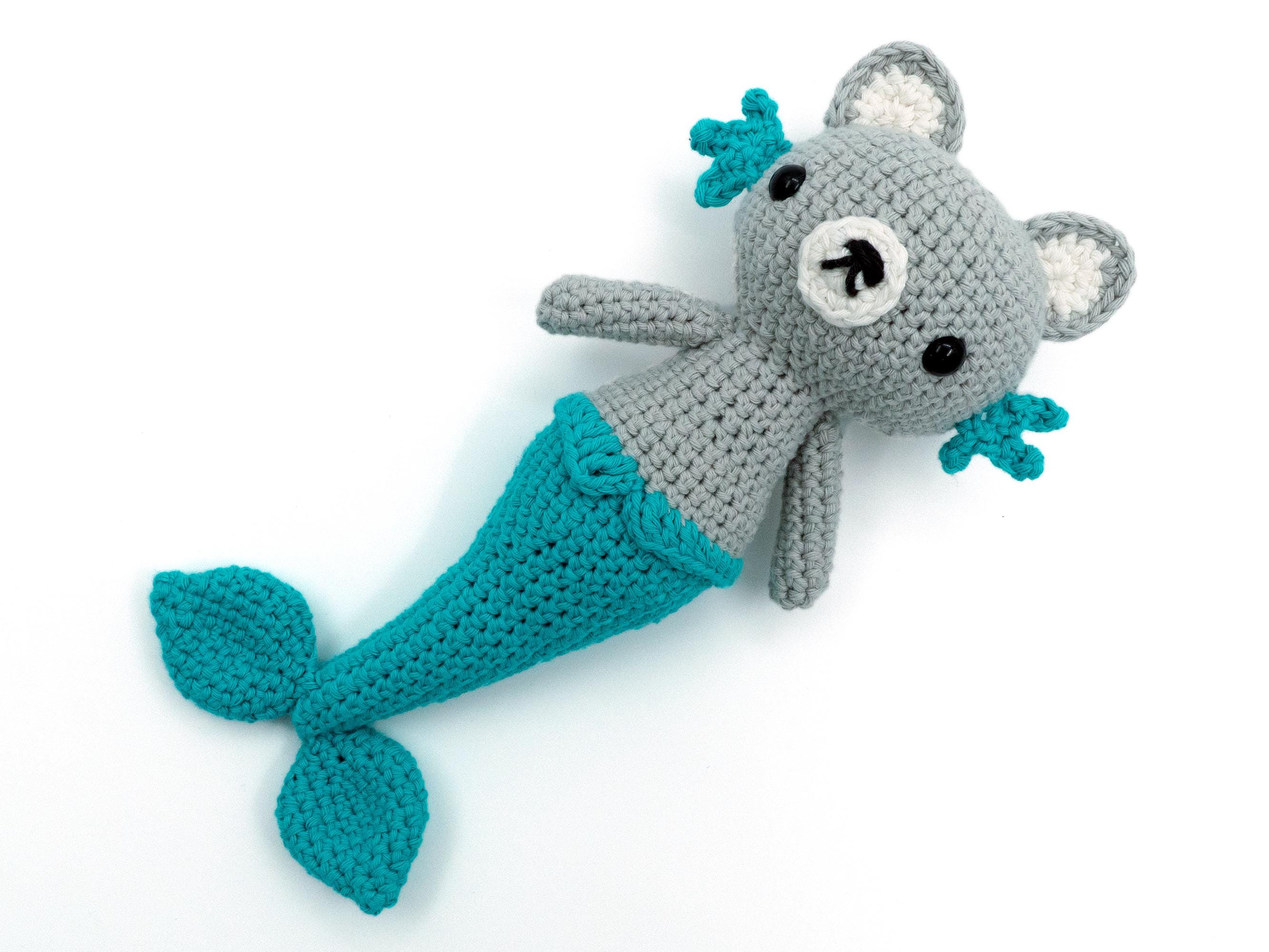 CROCHET PATTERN Mercat, Purrmaid, Merkitty, or Mermaid Cat by Mevvsan ...