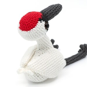 CROCHET PATTERN Amigurumi Whooping Crane Bird by Mevvsan [PDF Instant ...