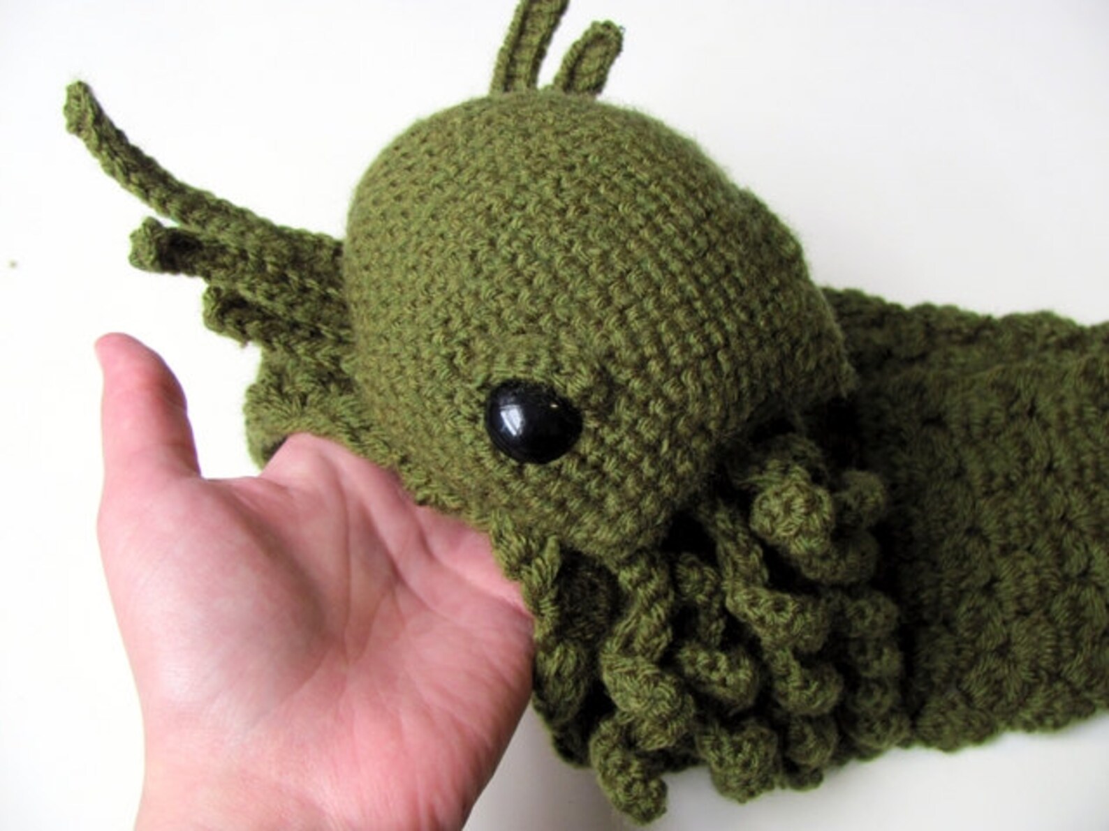 PATTERN BUNDLE Amigurumi Cthulhu Scarf and Cthulhu Plush by Mevvsan ...