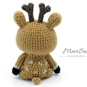 CROCHET PATTERN Amigurumi Woodland Critter Deer by Mevvsan - Etsy