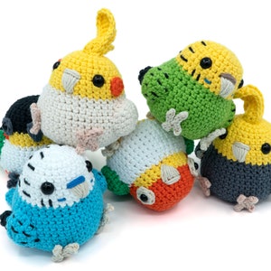 PATTERN BUNDLE Amigurumi Parrots Crochet Pattern Bundle #1 by Mevvsan [PDF Instant Download] - Etsy