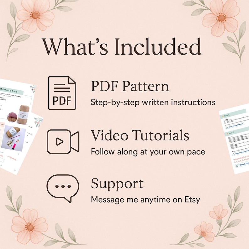 Crochet Dragonfly Tote Bag Pattern | DIY Video Tutorial & PDF Guide ...