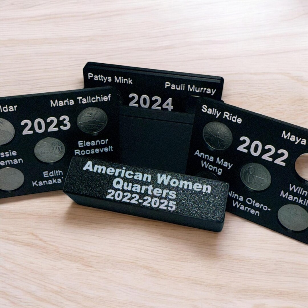 Women Quarter Series Coin Collection Box 2022-2025 - Etsy