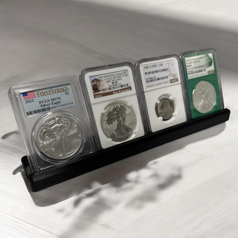 Graded Coin Slab Stand - Etsy
