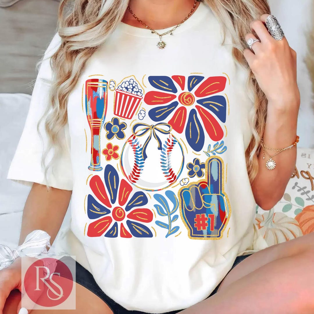 Boho Baseball Game Day Tshirt, Game Day Baseball Coquette Sweatshirt ...