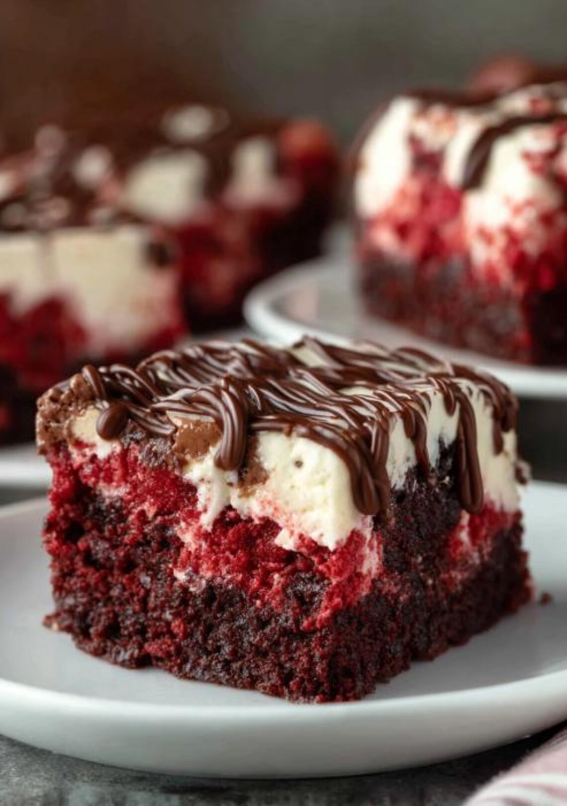 EASY RECIPE for Red Velvet Brownies : Cream Cheese Frosting, Chocolate ...
