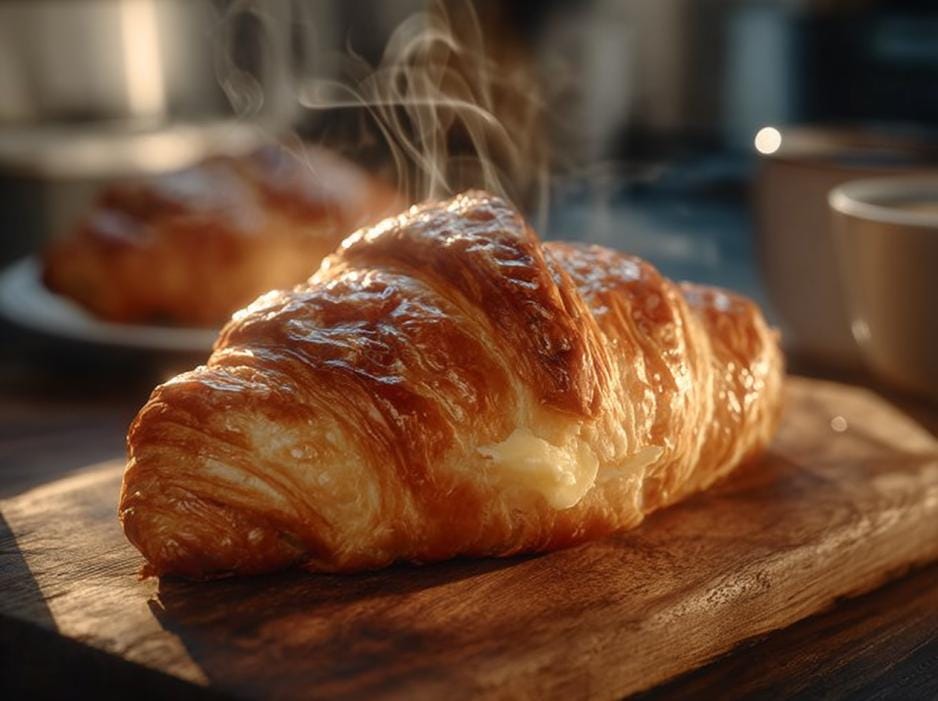 EASY RECIPE for Authentic Flaky Croissant : Homemade French Baking ...