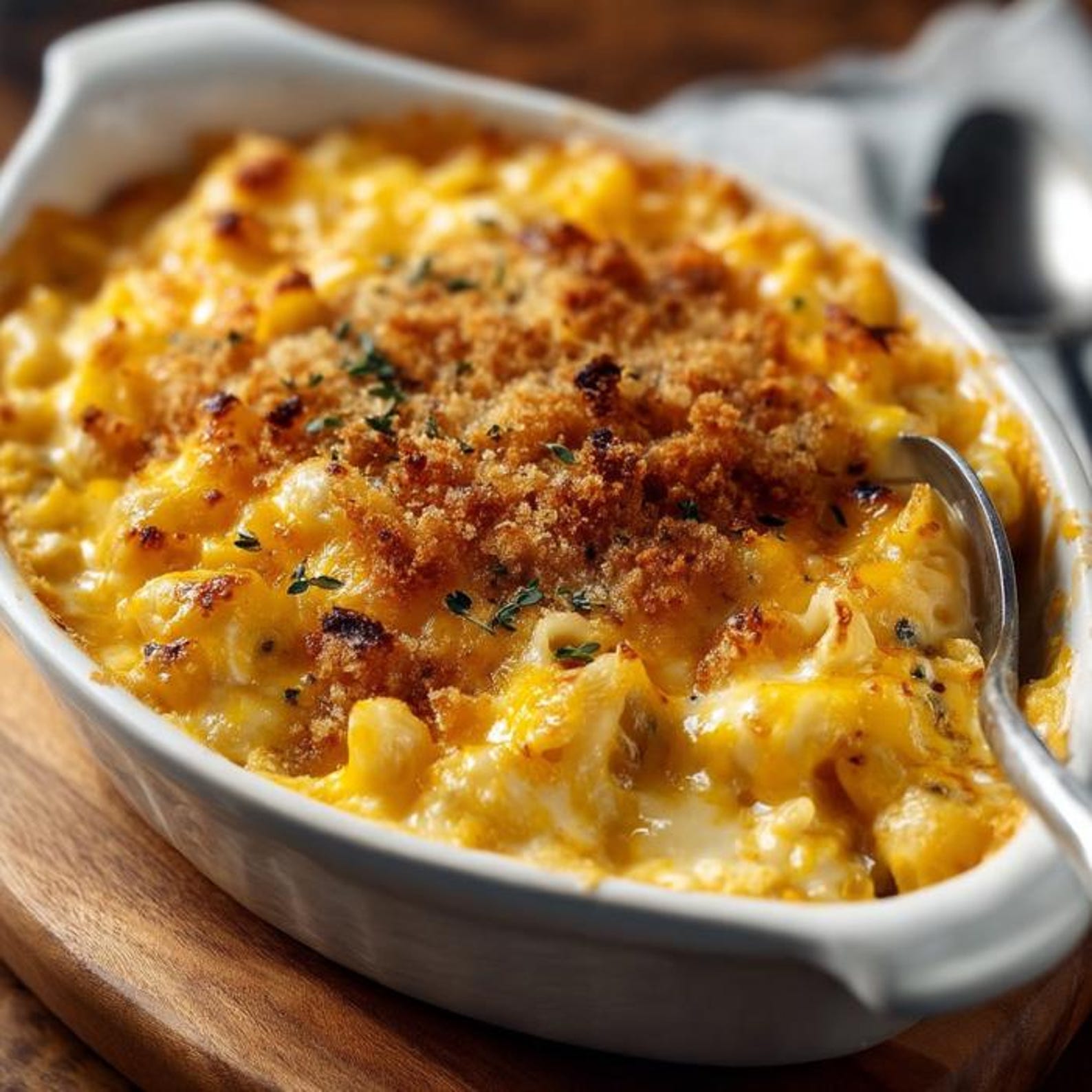 EASY RECIPE for Creamy Baked Macaroni and Cheese (printable PDF) - Etsy
