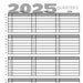 Simple 2025 Planner - Four Quarters - Printable PDF - Etsy