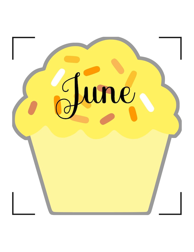 Teacher Birthday Board Cupcakes - Etsy