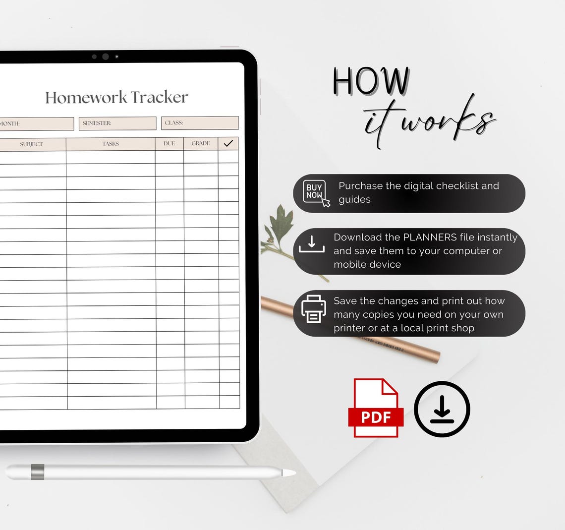 2024-2025 Homeschool Planner for Kids | Academic Organizer & Lesson ...