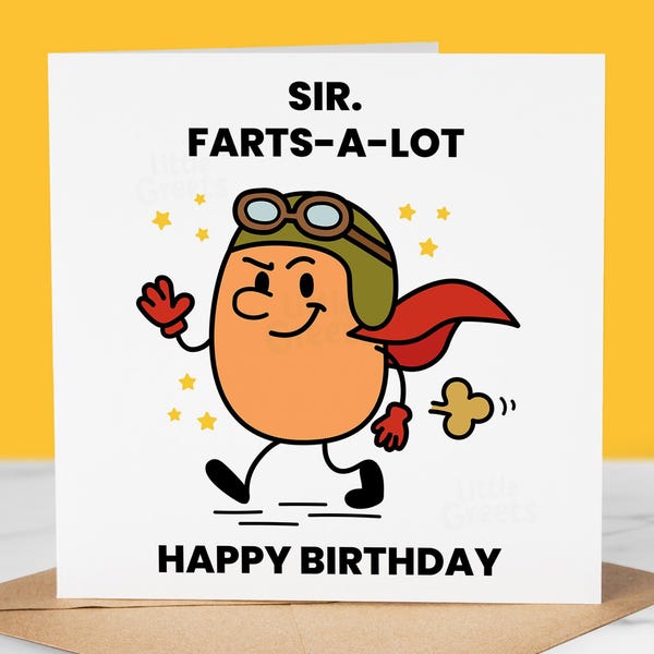 Fart Card - Etsy UK