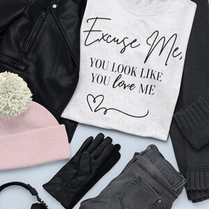 Excuse Me Digital File (black Lettering) - Etsy