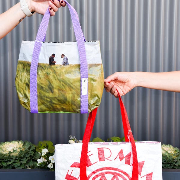 Upcycled Tote Bag - Etsy