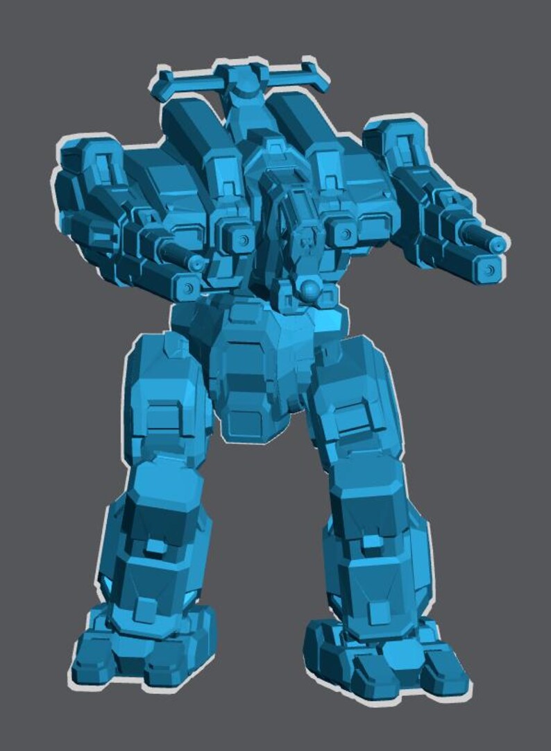 Rifleman RFL Proxy Mech for Battletech /american Mech / 6mm SCI-FI ...