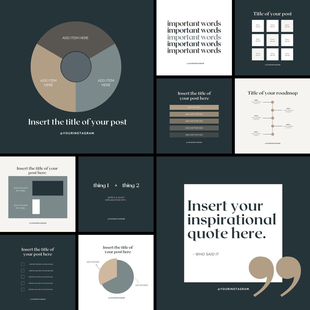 20 Instagram Infographic Templates | Marketing Templates | Instagram ...