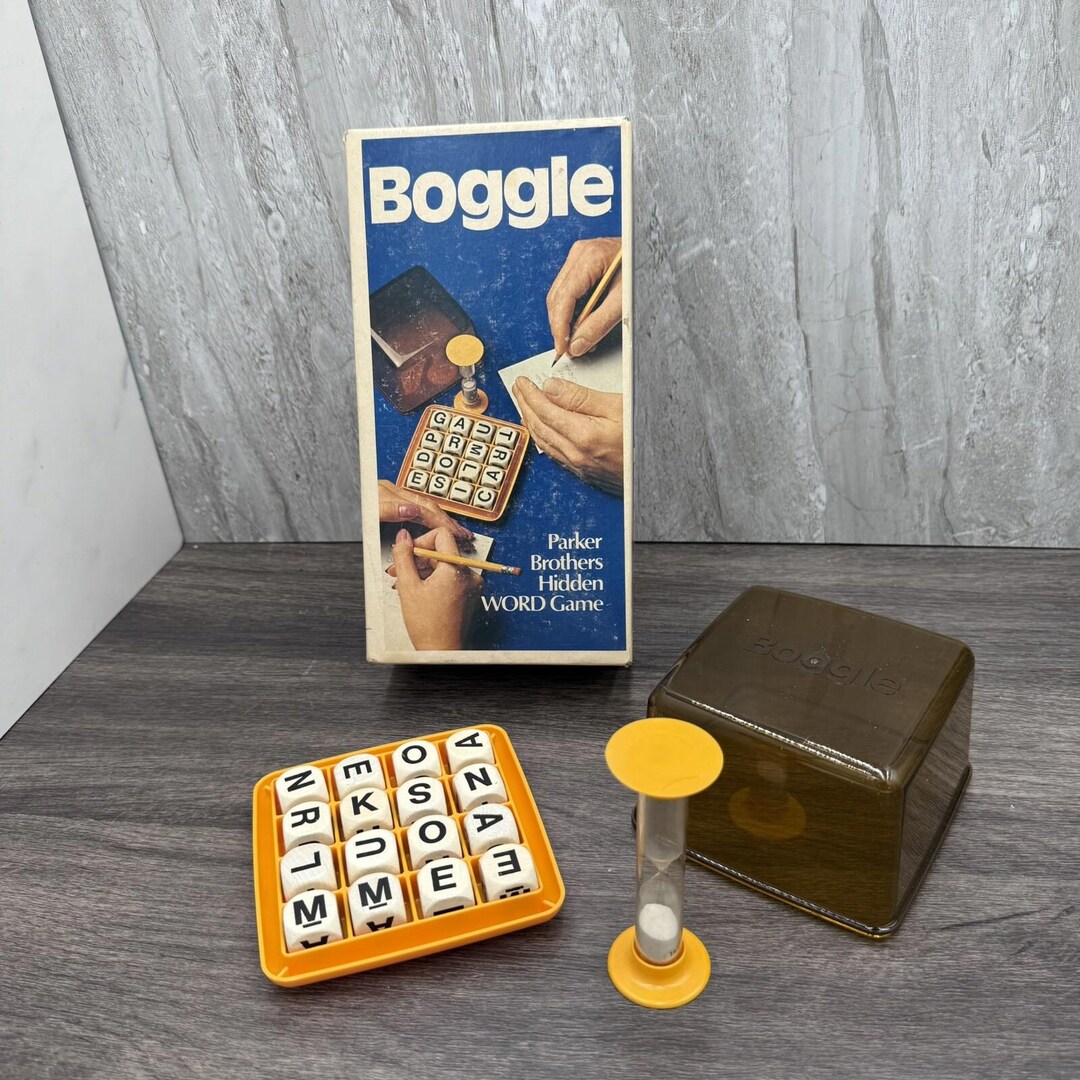 1976 Vintage Boggle Game – Complete Set, No Instructions - Etsy