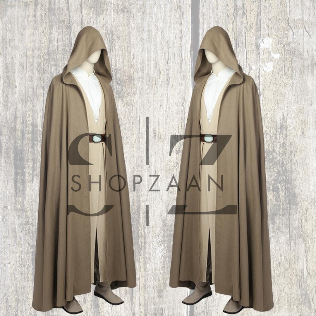 Luke Skywalker Jedi Costume: Handmade Star Wars Robe, Tunic & Glove - Etsy