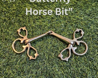 Vintage Brass Horse Bit - Etsy