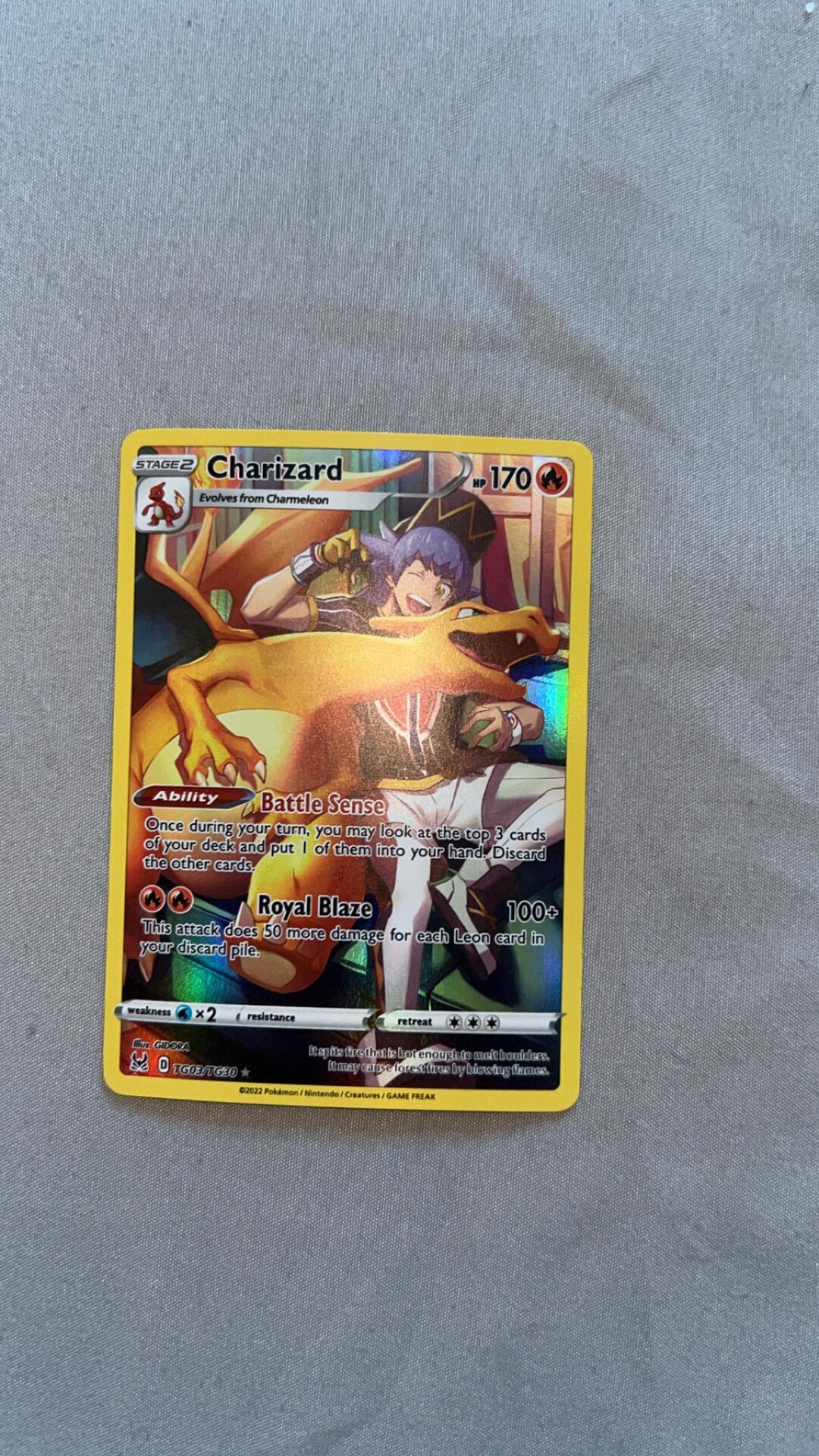 Charizard SWSH11: Lost Origin Trainer Gallery - Etsy
