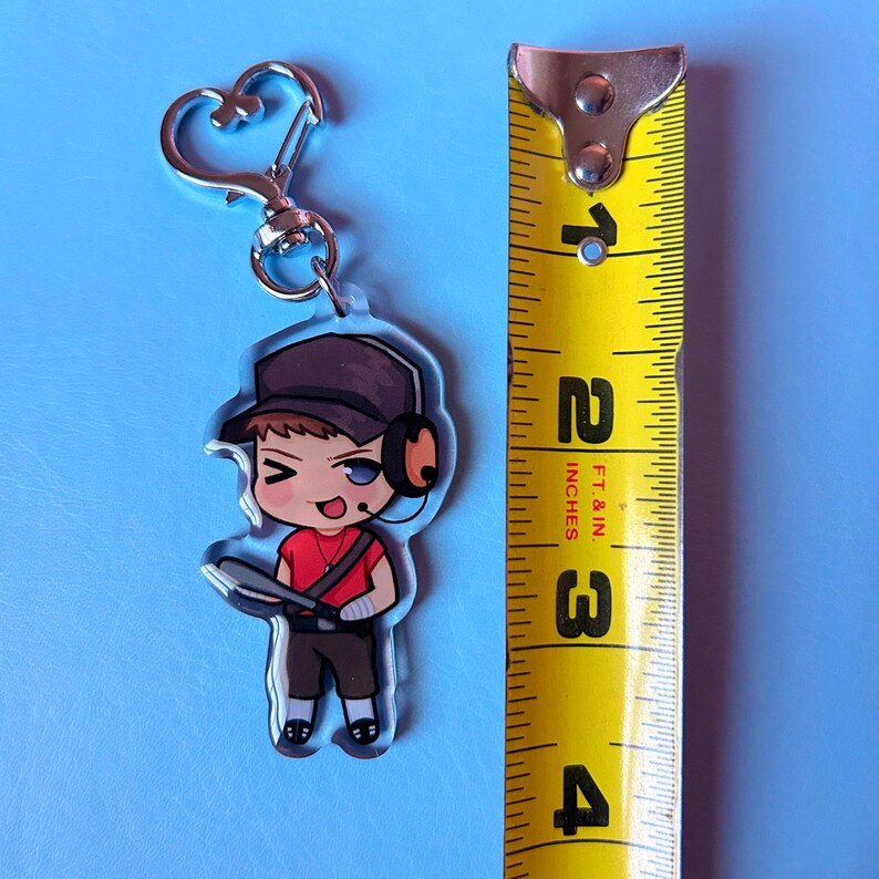 Team Fortress 2 Scout Charm - Etsy