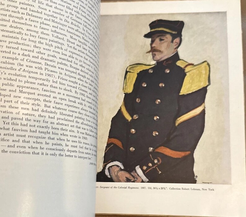 Art Book "les Fauves" 1953 MOMA Catalog Matisse, Marquet, Durain, Color ...