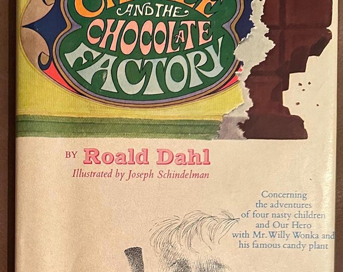 First Edition Ronald Dahl Classic Charlie and the Chocolate Factory - Etsy