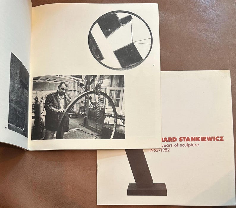 Richard Stankiewicz Sculpture Catalogs: Retrospective Exhibition - Etsy