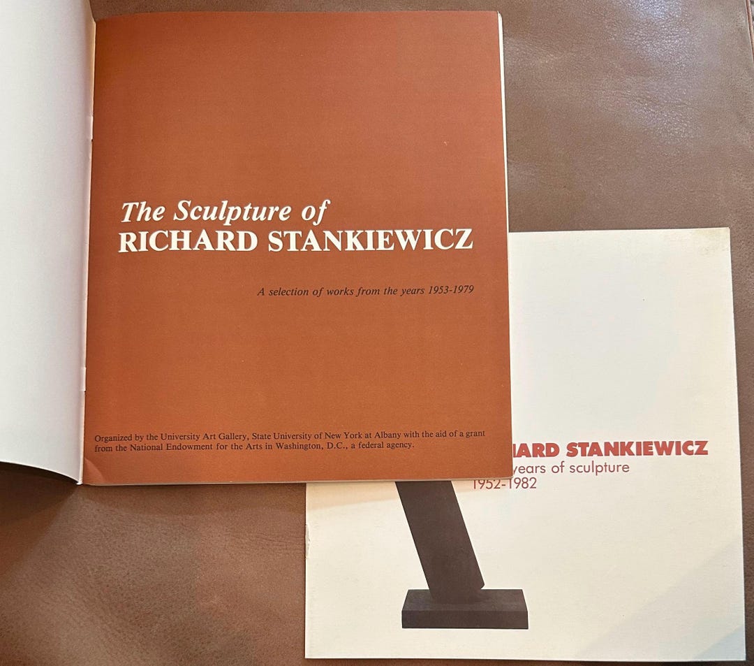 Richard Stankiewicz - 2 Catalogs: the Sculpture of Richard Stankiewicz ...