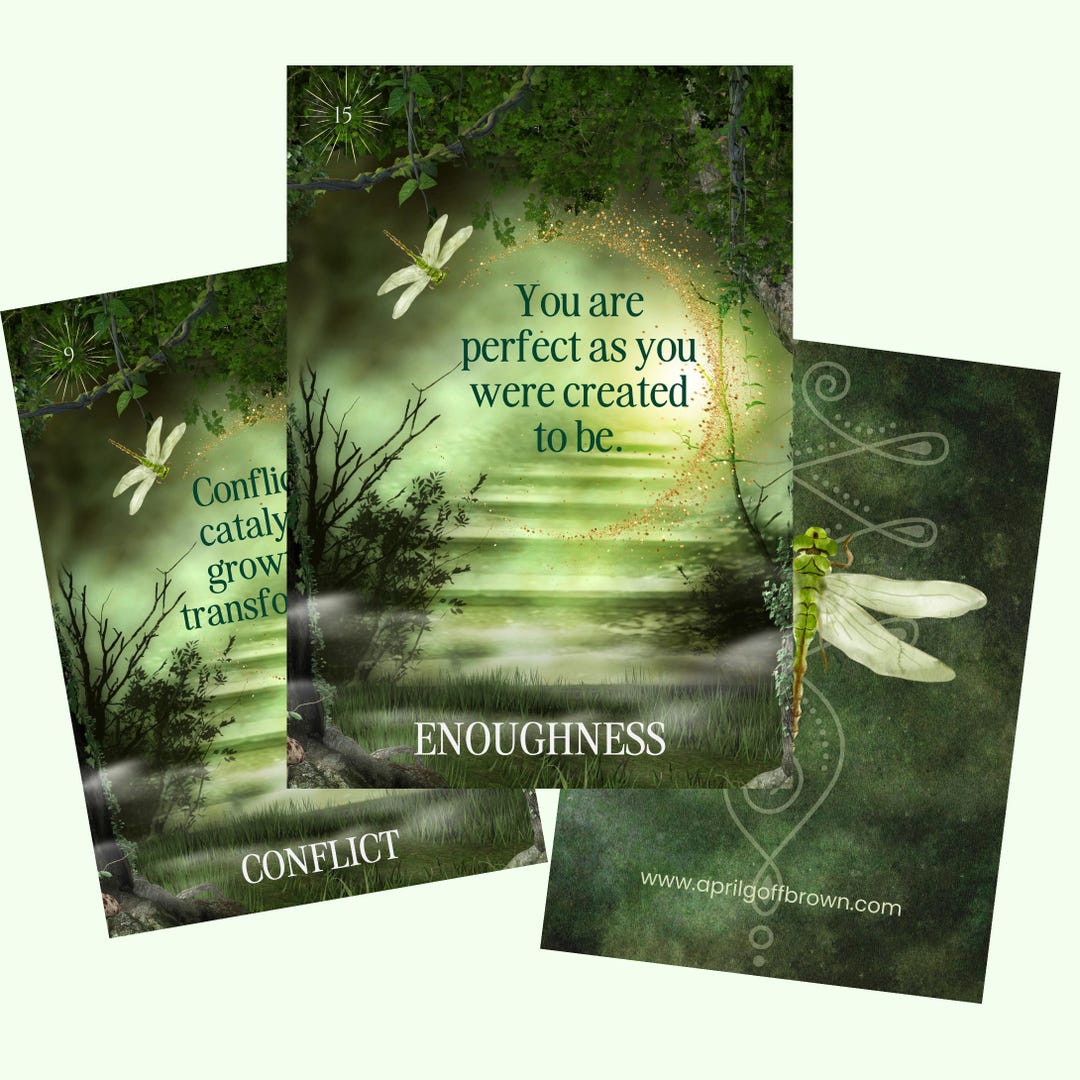 Dragonfly Journey Oracle 58-card Deck - Etsy