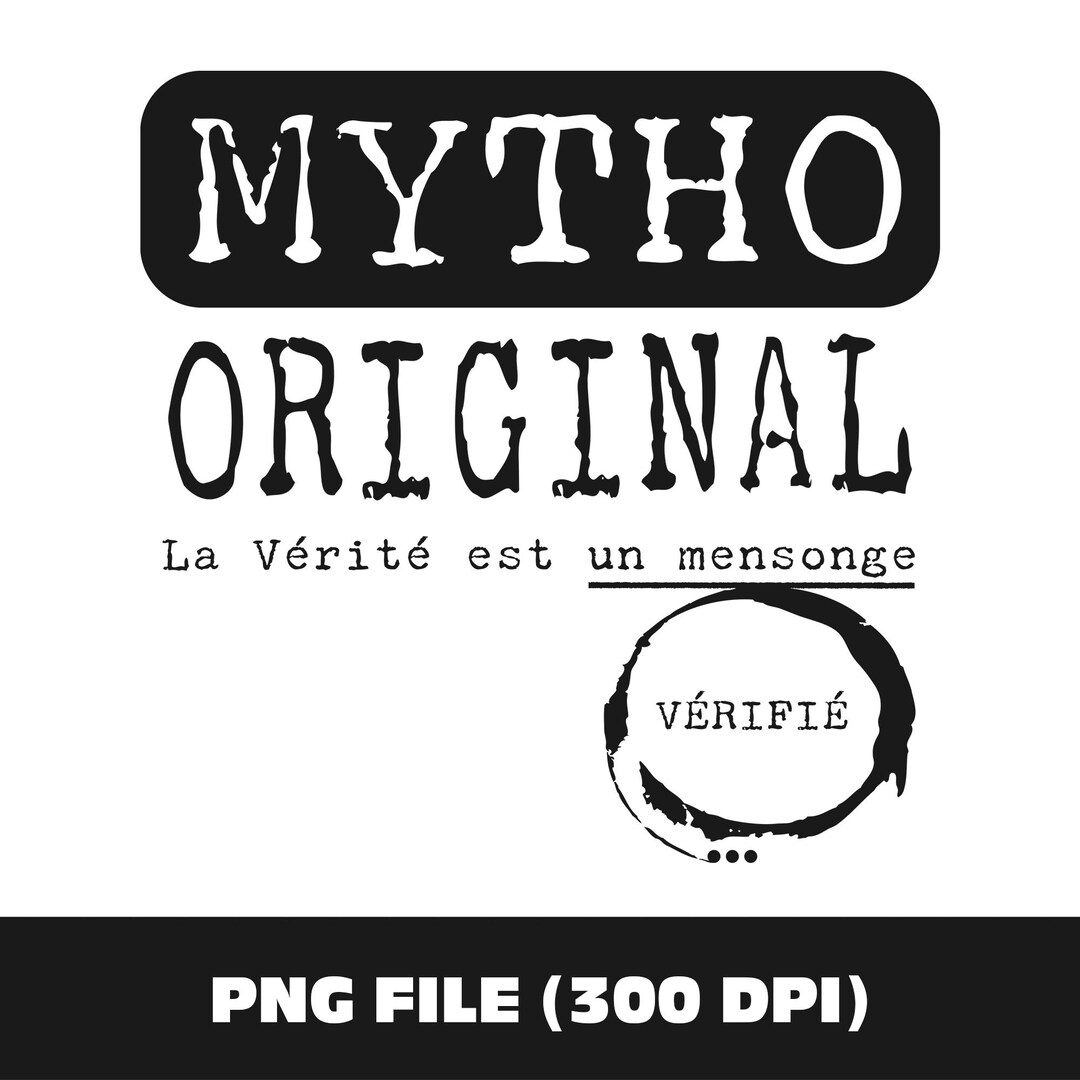 Mytho Original - Printable Digital Design | Humor | High-resolution ...