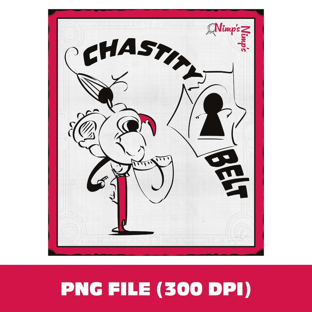 Chastity Belt - Cartoon PNG Bundle | Nimp's Absurd Humor | 3 Color ...