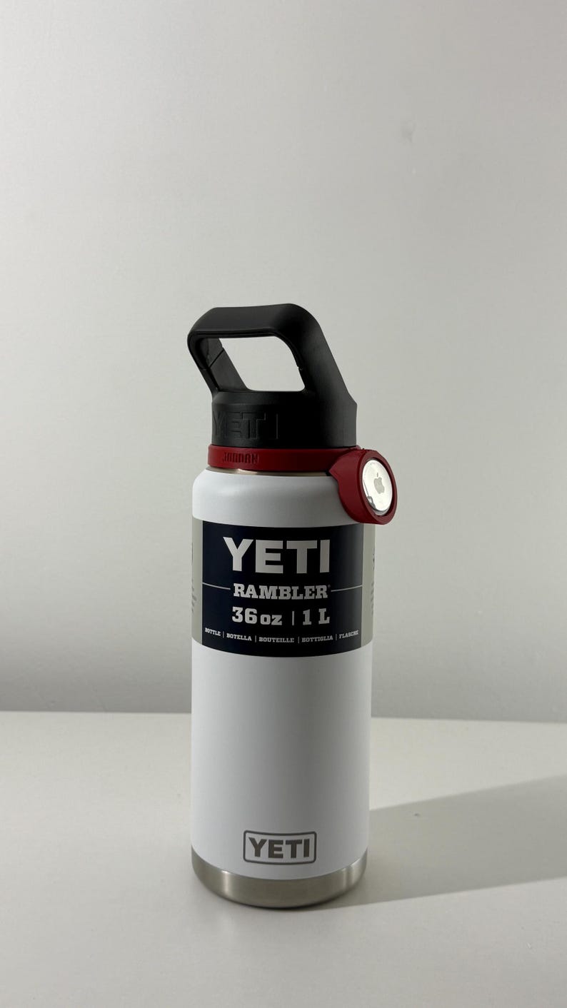 For the Yeti Rambler 36oz Bottle - Customizable Name Band With AirTag ...