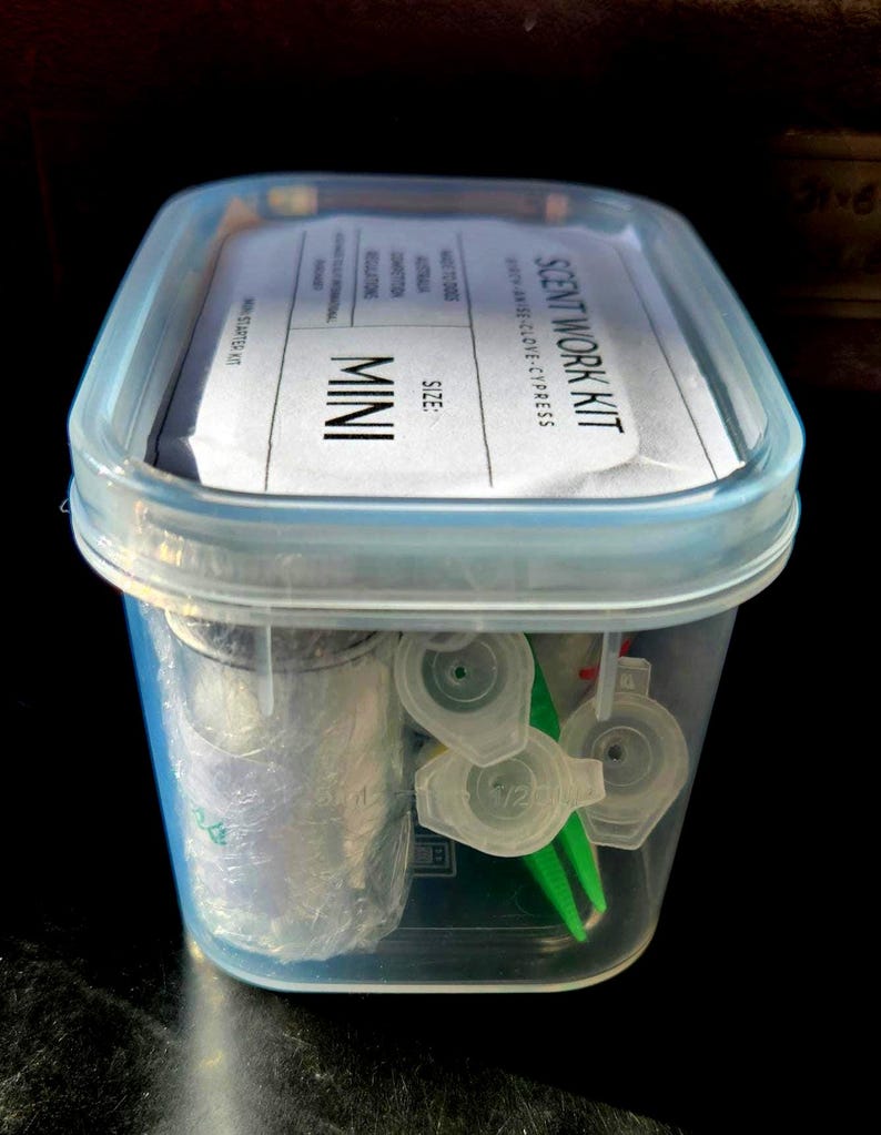 Scent Work Kit - Dogs Australia Competion Grade - Anise - Birch - Clove ...