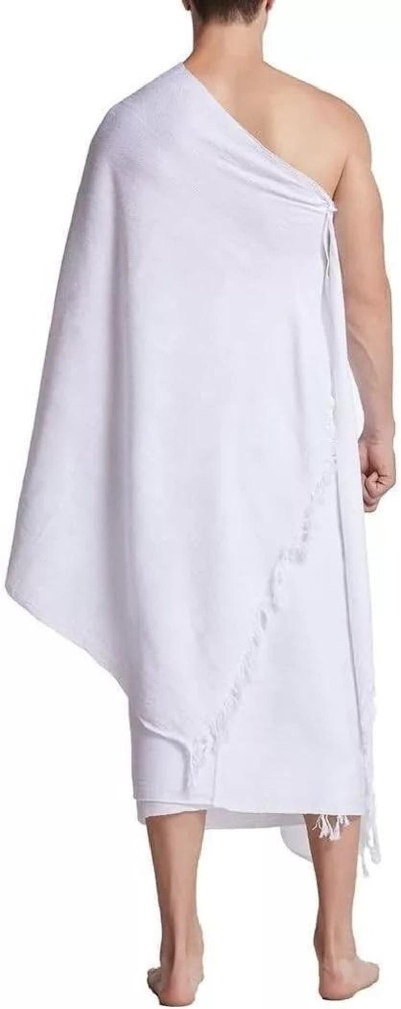 Hajj and Umrah Ehram/ihram With Free Cotton Ihram Belt for Adult, Pure ...