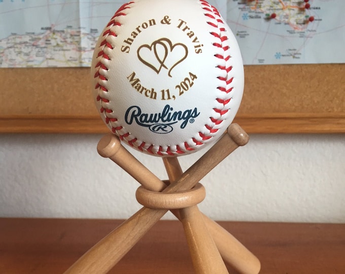Personalized Engraved Baseball, Wedding Gift, Boyfriend Gift ...
